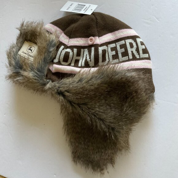 John Deere | Accessories | John Deere Womens Trapper Hat With Ear Flaps ...